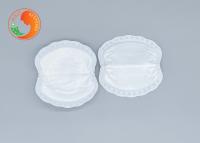Quality Ultra Thin Milk Bra Pads Cotton 3D Contoured Shape For Maternity for sale
