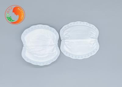 China Ultra Thin Milk Bra Pads Cotton 3D Contoured Shape For Maternity for sale