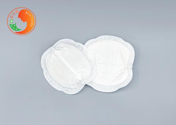 Quality Bamboo Core Disposable Nursing Pads Anti Bacteria Prevent Odor Natural for sale