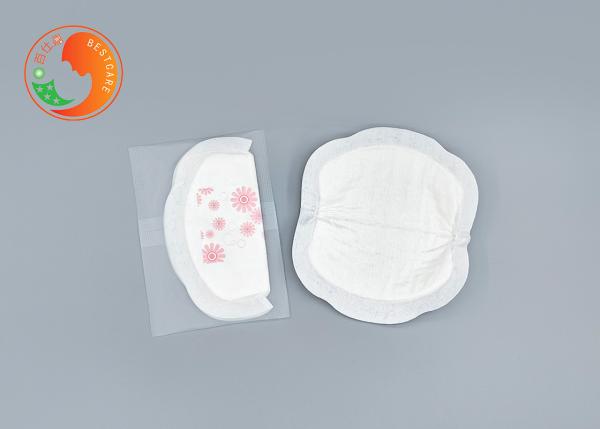 Quality Bamboo Core Disposable Nursing Pads Anti Bacteria Prevent Odor Natural for sale