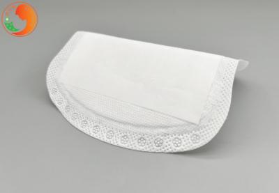 China Fluff Pulp Disposable Nursing Pads Beige Color With Nonwoven Fabric Layer for sale