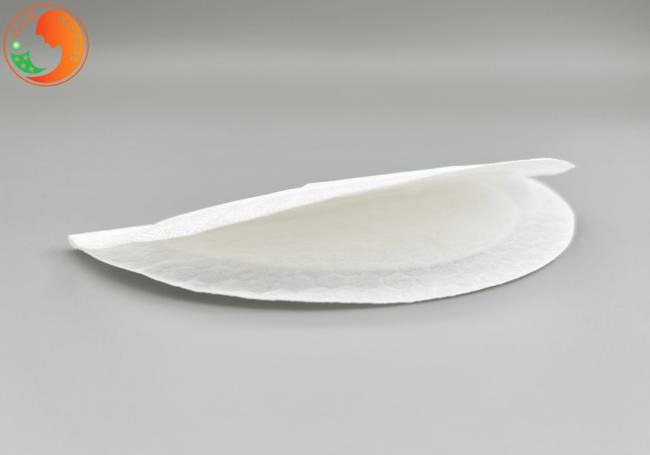 Close-up of breast pad showing absorbent layers