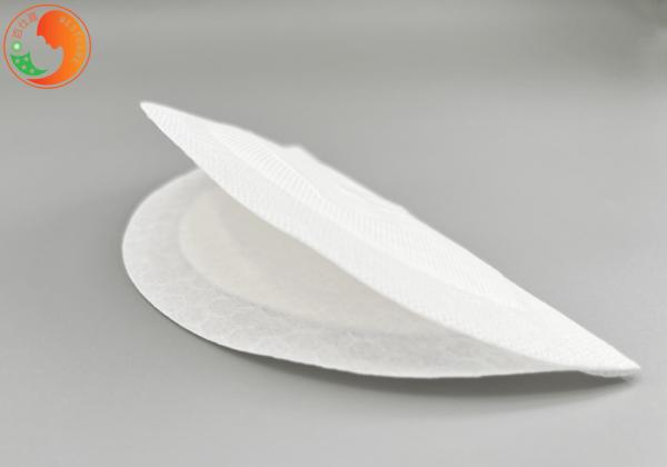 Quality Round Shape White Thin Nursing Pads Breast Leaking Pads For Mothers for sale