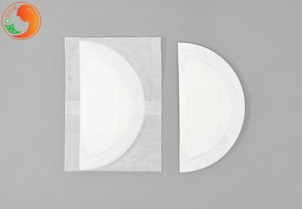 Quality Shell Shape Disposable Breast Pads Custom Breathable With Absorbent Layers for sale