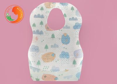China Anti Liquid Non Woven Newborn Waterproof Bibs Newborn Dribble Bibs for sale