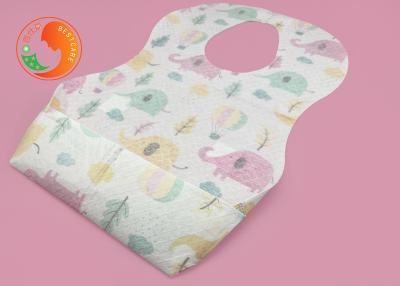 China Anti Irritation Skin Friendly Custom Disposable Bibs Waterproof Feeding Bibs For Travelling for sale