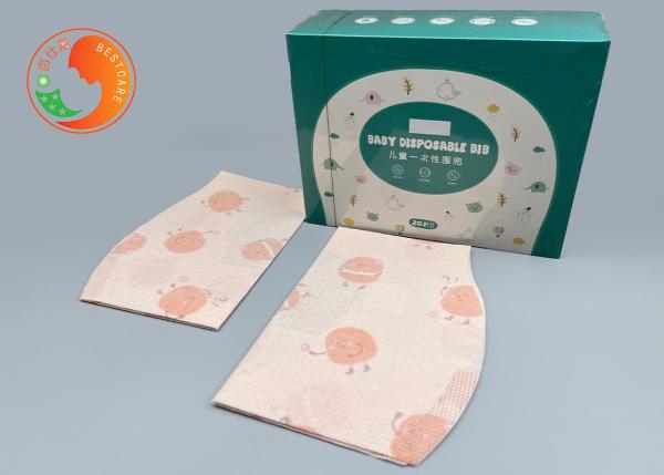 Quality Comfortable Disposable Bibs For Infants Unisex Convenient Non Toxic for sale
