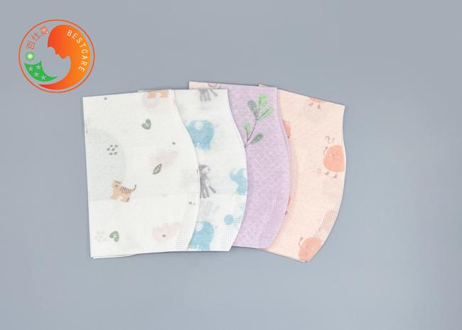 Various cartoon pattern options for baby bibs