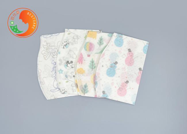 More design options for disposable baby bibs
