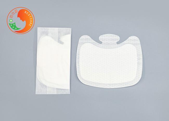 Disposable dribble bibs side view