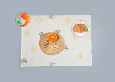 China Anti Stain Waterproof Disposable Paper Table Mats Disposable Adhesive Placemats for sale
