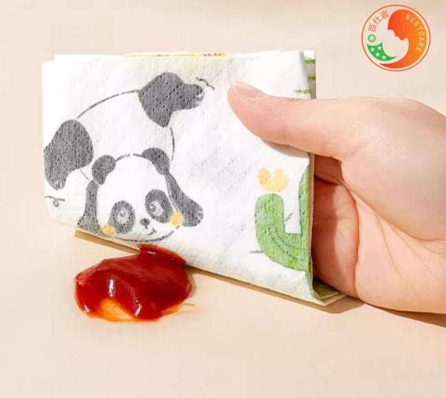 Additional cleaning function of placemat