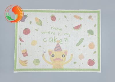 China Decorative BPA Free Disposable Eating Mats Personalized Disposable Placemats for sale