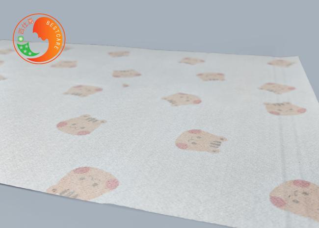 Disposable placemats in use at a table