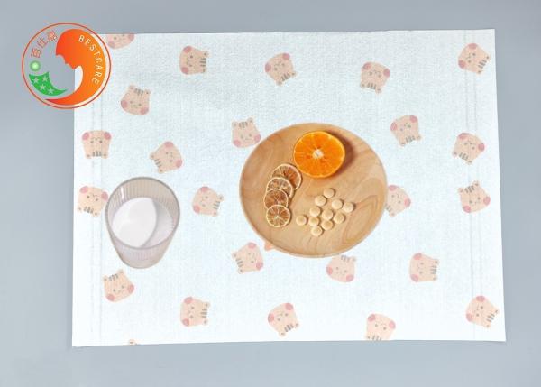Quality Leak Proof Disposable Table Mats One Time Use Waterproof Paper Placemats Pad for sale