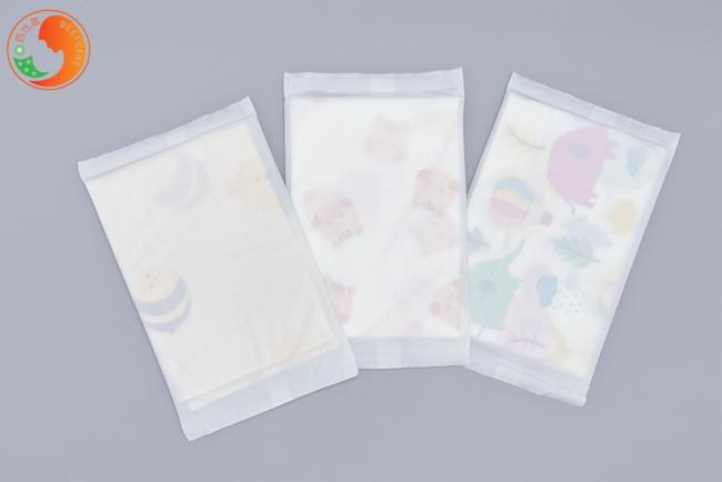 Close-up of placemat material layers
