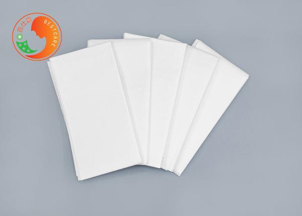 Quality Foldable White Disposable Diaper Mat Large Size With Waterproof Layer for sale