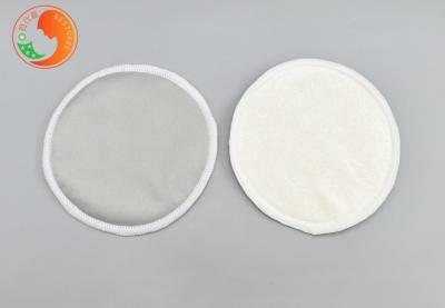 China Customized Anti Spill Bamboo Reusable Breast Pads Nipple Pads Reusable for sale