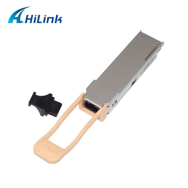 QSFP200G QSFP56 200G SR4 Optical Transceiver connector detail