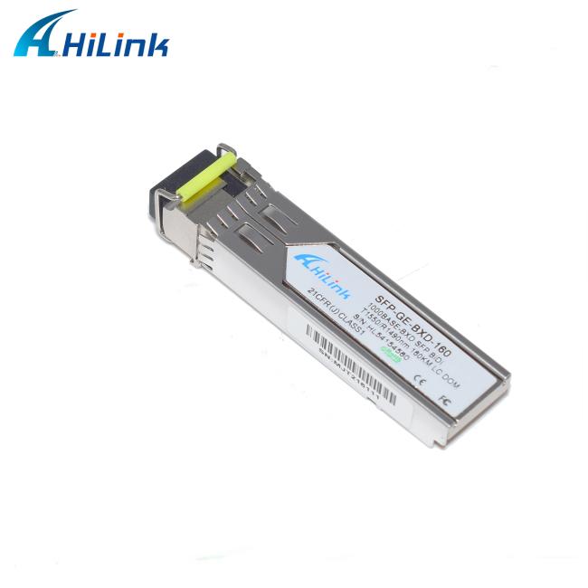 1.25Gb/s BiDi SFP transceiver front view