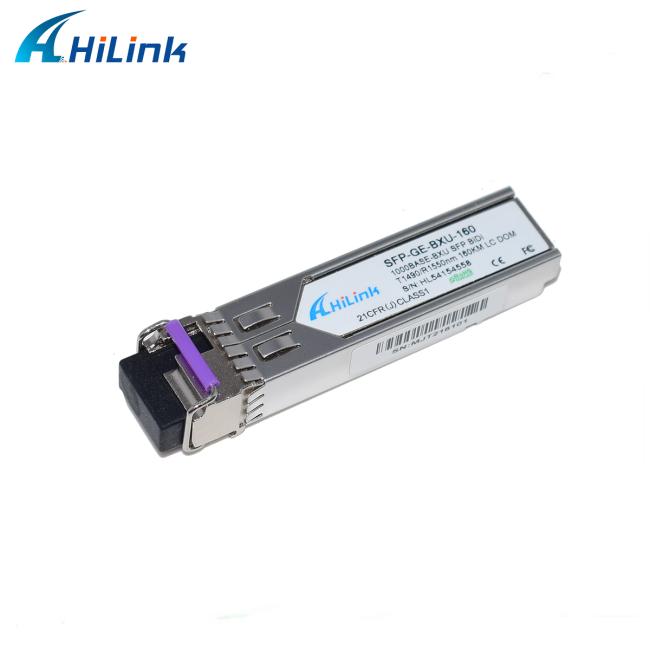 1.25Gb/s BiDi SFP transceiver side view