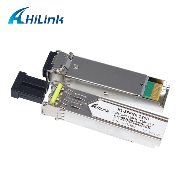 1.25Gb/s BIDI SFP Transceiver side view