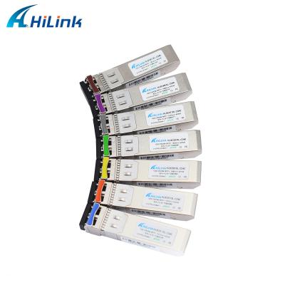 China 1470nm-1610nm 10G SFP+ CWDM 40KM de Duplex Pluggable DDM Zendontvanger SFP+ ER van LC Te koop