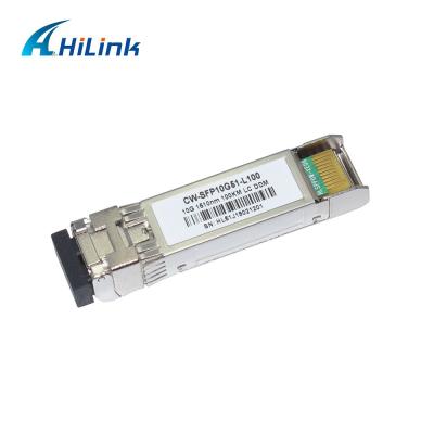 China 10G CWDM 100KM Optische Zendontvangermodule 1470nm-1610nm Duplexlc DDM EML APD Te koop