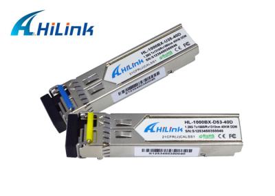 Китай Модуль BIDI 1.25G 40KM приемопередатчика WDM SFP SC/LC симплексный DDM продается