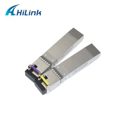 Китай Симплексные DOM BiDi SFP+ 1490nm 1550nm 80km модуля приемопередатчика LC SMF продается