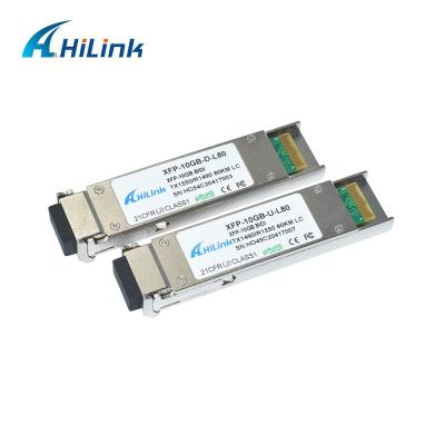 Китай ZR 10G BIDI 1490nm 1550nm 80KM RoHS оптически модуля SMF XFP уступчивый продается