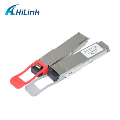 China 100GBASE-BX20 100G QSFP28 Zendontvanger 1310nm-TX/1280nm-RX 20km DOM Simplex LC Te koop