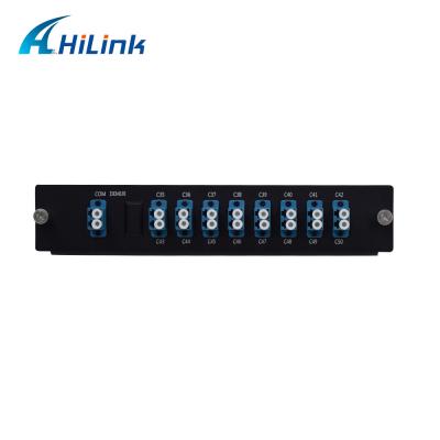 China 1U solo conector del LC UPC de la fibra del estante DWDM MUX DEMUX 16CH CH35-CH50 en venta