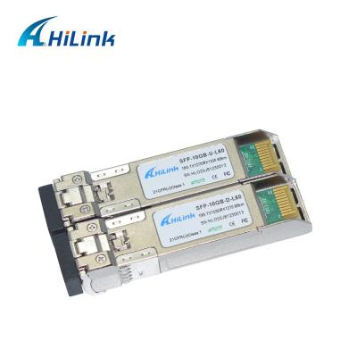 Китай модуль BIDI 60KM SFP+ 10G-ER4-60KM SMF 1270nm/1330nm приемопередатчика 10G 60KM SFP+ продается