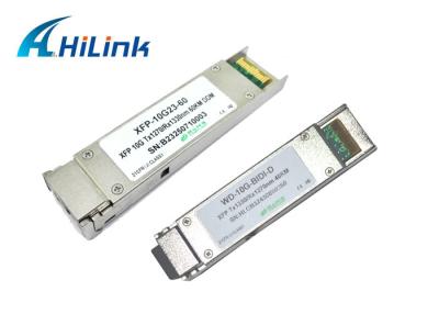 Cina Modulo professionale 40KM di Gigabit Ethernet del ricetrasmettitore 10 della fibra di WDM SMF BIDI XFP in vendita