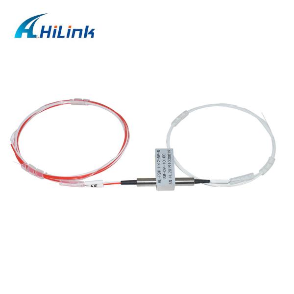 mechanisches Verbindungsstück Inspektion 1310nm 1550nm 900um 0.5M Non Latching Without LWL-Schalter 1x2 FSW