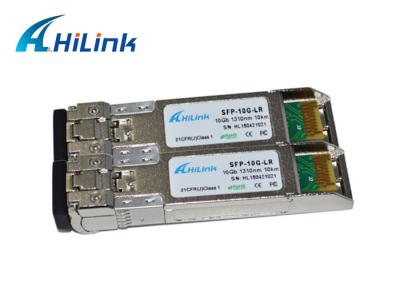 China Lc-Verbindungsstücke verdoppeln Faser-Singlemode Faser DDM 10G SFP LR 1310nm 20Km zu verkaufen