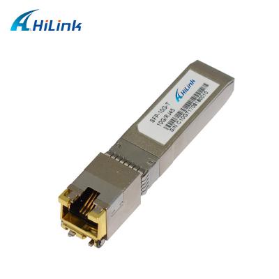 Chine Module d'émetteur-récepteur optique à fibre optique 10G SFP 10G SFP-T avec connecteur RJ45 à vendre