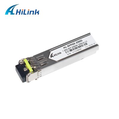 Long Distance 200KM 1000BASE-ZX 1.25G SFP Transceiver 1550nm 200KM SMF