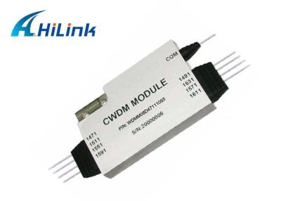 China 8 Channels Compact Cwdm Mux / Demux Ccwdm Module Low Instertion Loss for sale