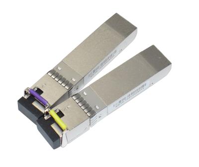 Chine 25Gb/s SFP28 BIDI 80KM Simplex LC +3.3V 1295&1309nm Transcepteur à vendre