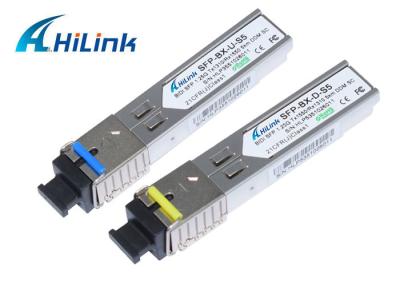 WDM 1.25G SFP Module 3/20KM  LC/SC Connector SFP Fiber Transceiver