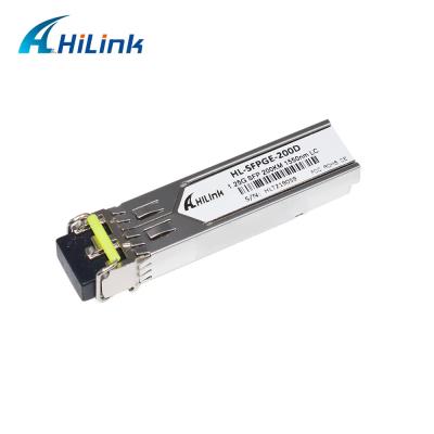 1000BASE-ZX 200KM 1.25G 1550nm 200KM LC SMF Transcepteur SFP