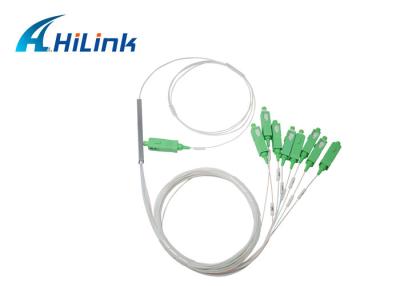 China Passive Network Mini Steel pipe SC/APC FTTH 1x8 PLC Splitter FBT Coupler for sale