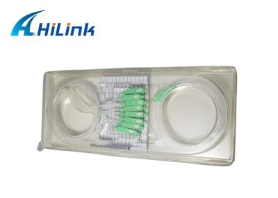 China Passive Network Mini Steel pipe SC/APC FTTH 1x8 PLC Splitter FBT Coupler for sale