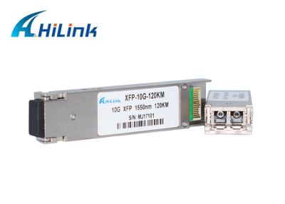 China SONET OC-192&SDH STM-64 10G 1550nm 120km XFP Optical Transceiver with amplifier for sale