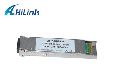 中国 DOMとの複式アパートLC XFPのトランシーバーXFP-10GLR-OC192SR 10Gの基盤1310nm 10km LRは作用します 販売のため