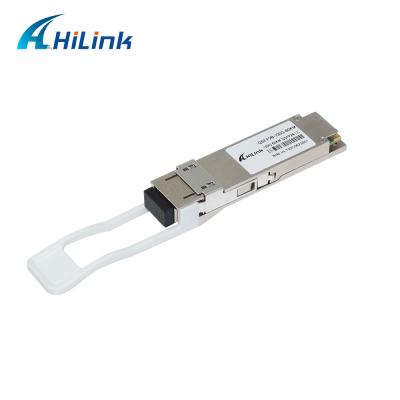 China 100Gb/s 60km QSFP28 Transceptor Conector LC dúplex conectable en caliente EML+PIN con SOA DDM de modo único en venta