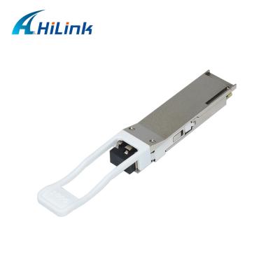 China 100Gb/s 60km QSFP28 Transceptor Conector LC dúplex conectable en caliente EML+PIN con SOA DDM de modo único en venta