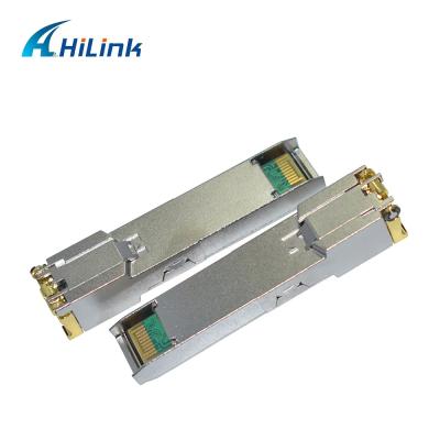 China HL-SFP-T 1000BASE-T and 10/100/1000BASE-T Copper SFP Transceiver with Data Rate 0 to 70C Temperature for sale